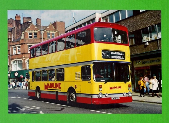 SHEFFIELD BUS PHOTO - SYT Mainline 1695 - CWG695V - 1979 Alexander Ld ...