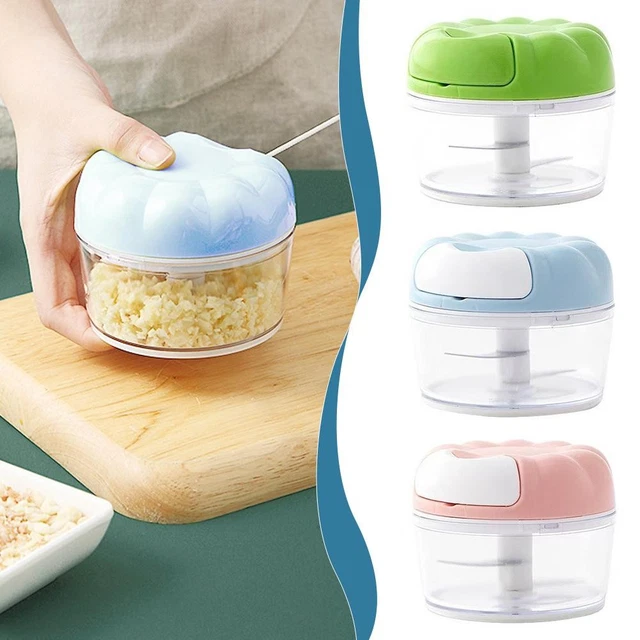 MINI GARLIC CRUSHER Press Grater Peeler Grinder Tools Gadgets Kitchen ...