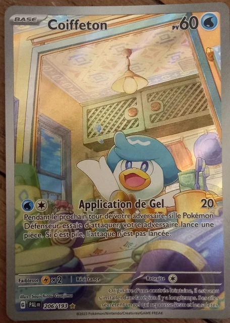 CARTE POKÉMON COIFFETON Ev2 Paldea 206/193 Fr EUR 13,13 - PicClick FR