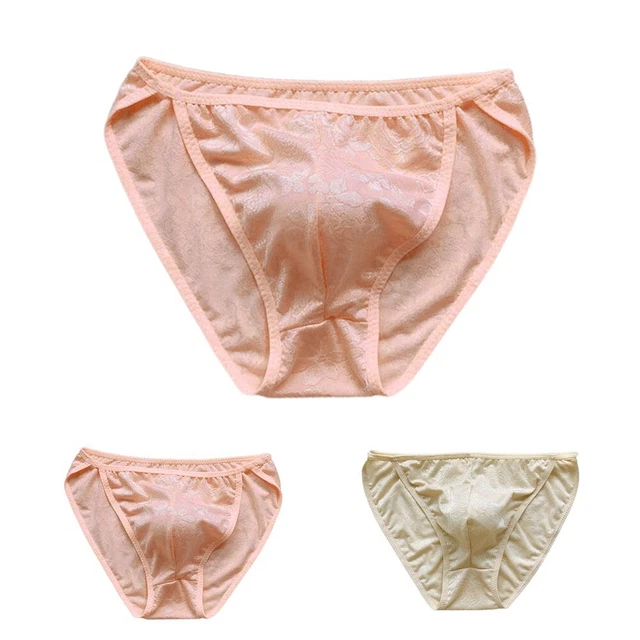 SOUS-V TEMENTS BASSE HAUTEUR slips sexy soie glac e lingerie basse hauteur hom EUR 7,98 ...