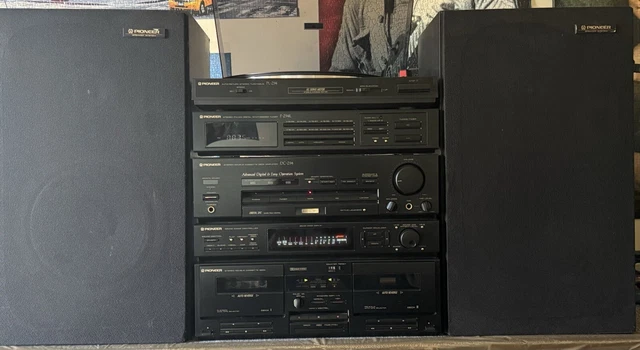 VINTAGE PIONEER DC-Z94 + Fz-94L + Fl-Z94 Hi-Fi Sistem £229.52 - PicClick UK