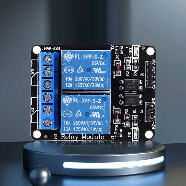 5V 12V 24V Relay Board with Optocoupler Isolation for Arduino DIY (5V ...