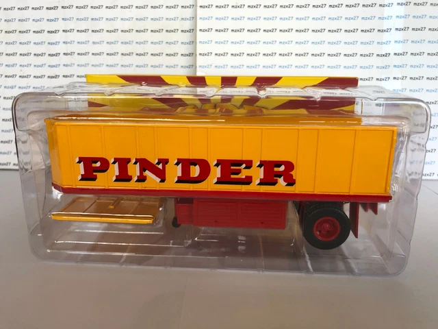 REMORQUE FICHE 75 Cirque Pinder 1/43 Ixo Direkt Collections N°30 EUR 17 ...