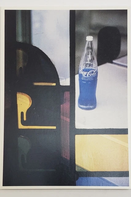 VERY RARE COCA-COLA Postcard from Dutch Artist Hans Kok "Modern Poison ...