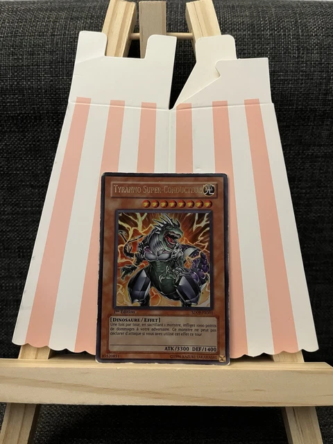 CARTE YU-GI-OH! TYRANNO Super Conducteur SD09-FR001 1ère édition EUR 1,00 - PicClick FR