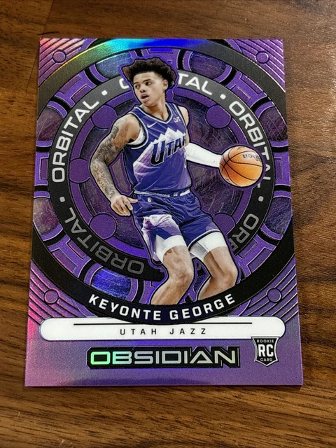 KEYONTE GEORGE 2023-24 ossidiana/49 viola alluvione incisione orbitale ...