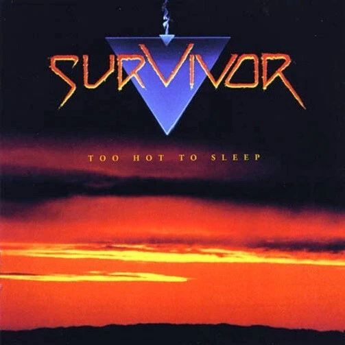 SURVIVOR TOO HOT To Sleep Vinyl Record Album LP Scotti Brothers 1988 ...