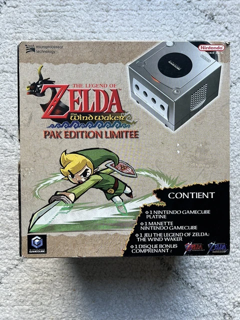 NINTENDO GAMECUBE PLATINE Edition collector Pack console - The Legend ...