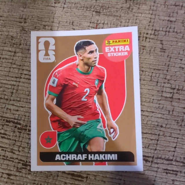PANINI FIFA WORLD Cup 2026 Extra Sticker – Bronze – Achraf Hakimi £21. ...