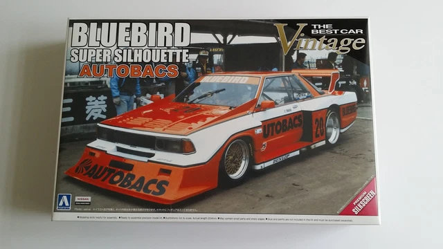 NISSAN BLUEBIRD SUPER Silhouette AUTOBACS - AOSHIMA - 1:24 EUR 22,00 ...