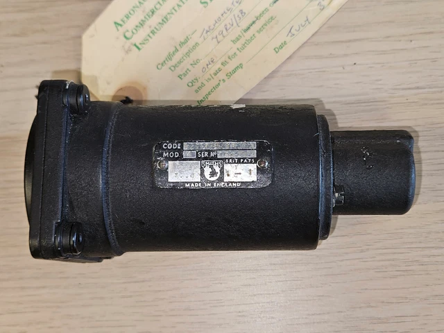 POST WW2 1950S Cold War RAF RPM Gauge Tacho Aircraft Cockpit Instrument ...
