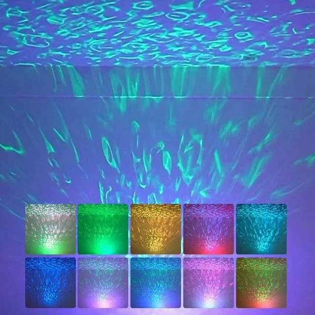 WATER RIPPLE STARRY Sky Projection Lamp Bedside Atmosphere Lamp M1W5 £6 ...