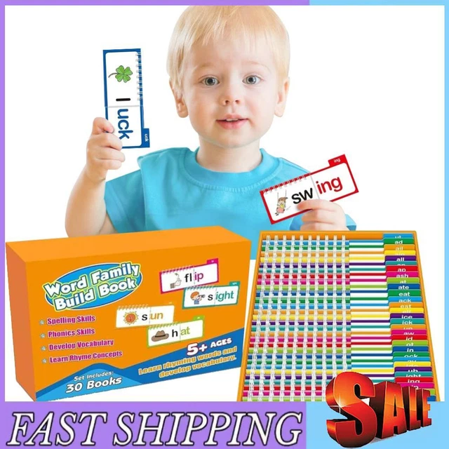 CVC WORD FLIP Chart Interactive Consonante Vocale Word Builder for ...