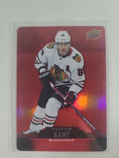 2020-2021 TIM HORTONS Red Die Cut DC40 Patrick Kane Hockey Card $4.00 ...