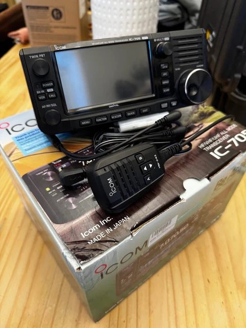 ICOM IC-705 ALL band All Mode Transceiver with accessories & great ...