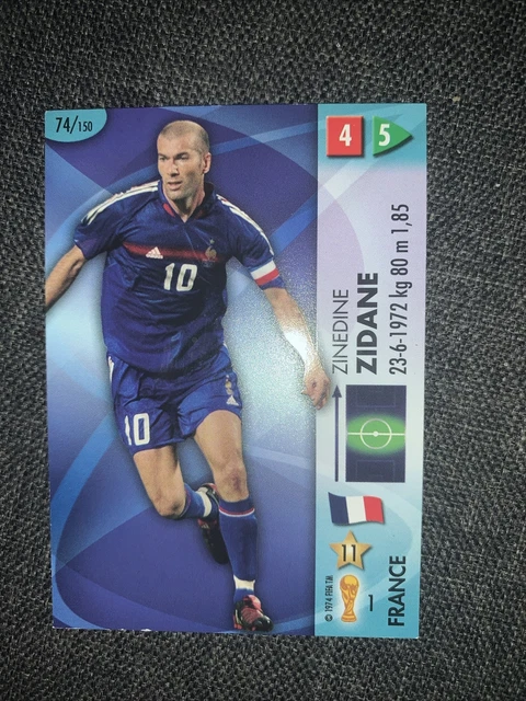 ZINEDINE ZIDANE FRANCE Panini Card Football Germany 2006 Wm Fifa World ...