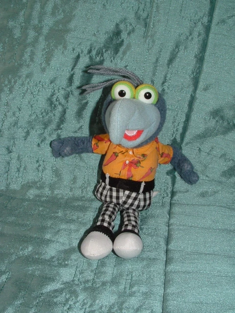 DISNEY THE Muppets Small 8" Gonzo Muppet Beanie Plush Soft Toy Sababa ...
