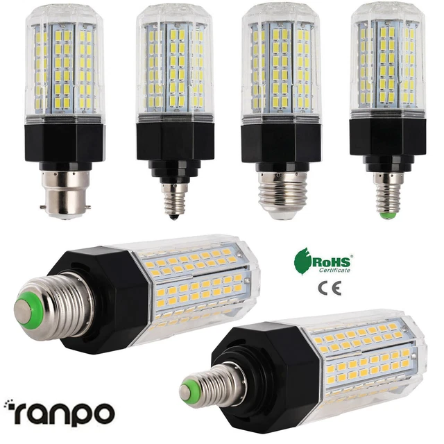 LED E27 E14 E12 E26 12W 15W 20W 35W 5730 SMD Lampes Maïs Domestiques Save Energy EUR 2,02 ...