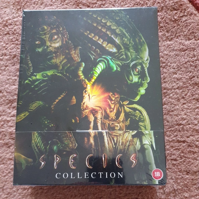 SPECIES COLLECTION 1-4 - Deluxe Collector's Edition (Blu-ray) with ...