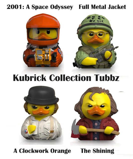 TUBBZ DUCK KUBRICK Films Shining Full Metal Jacket Clockwork Orange ...