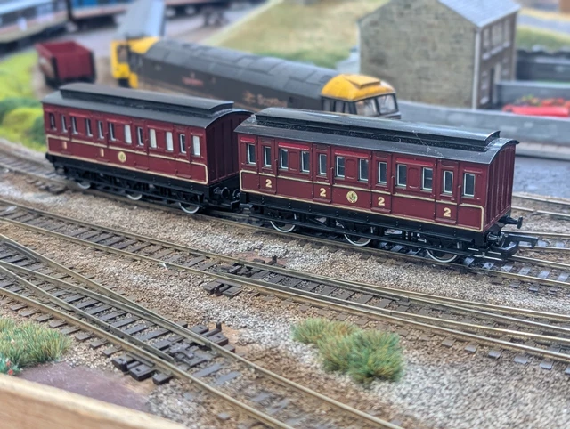 BACHMANN THOMAS AND Friends Emily's Coach And Brake Coach REPAINTED 6 ...