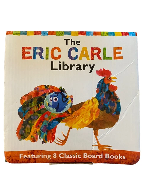 THE ERIC CARLE Library Featuring 8 Classic Board Books Boxed Set £16.61 ...
