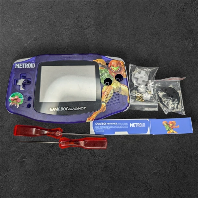 NINTENDO METROID COMPLETE Shell Kit Game Boy Advance Housing GBA £22.99 ...