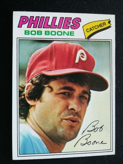 1977 TOPPS BASEBALL Card # 545 Bob Boone - Phillies de Philadelphie EUR ...