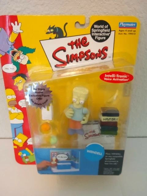 FIGURA INTERACTIVA DE Los Simpson World of Springfield - Wendall EUR 11 ...