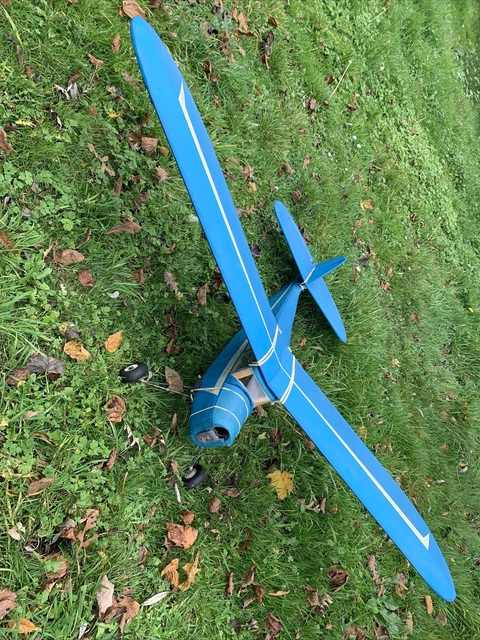 RC PLANE VINTAGE High Wing 60” Span Aeroplane Plane Aircraft Radio ...