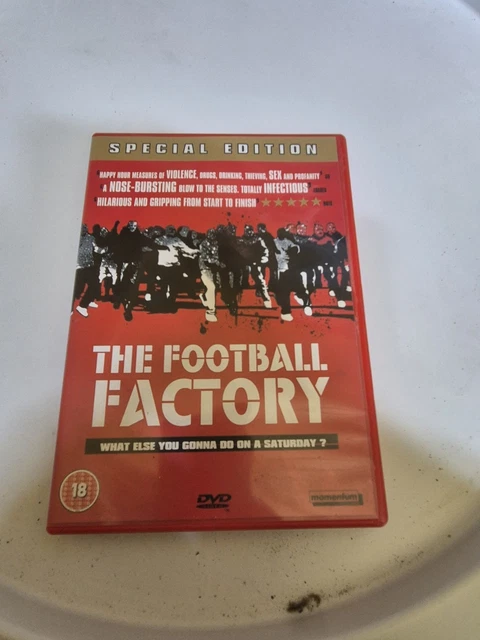 THE FOOTBALL FACTORY DVD 2004 Release Featuring Danny Dyer & Tamer ...