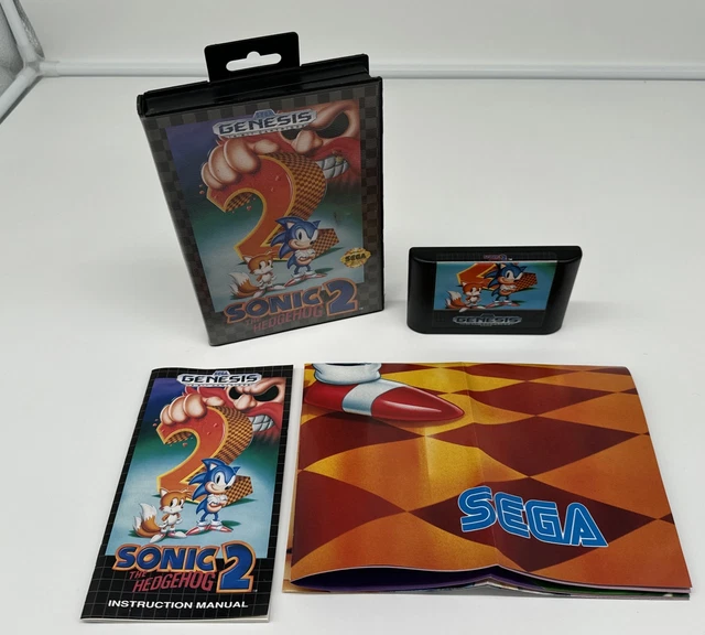 JEU SEGA MEGA Drive : Sonic The Hedgehog 2 - module avec instructions ...