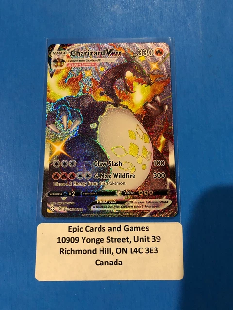 ( CHARIZARD VMAX ) - Shiny Rare - SV107/SV122 - Pokemon - Shining Fates ...