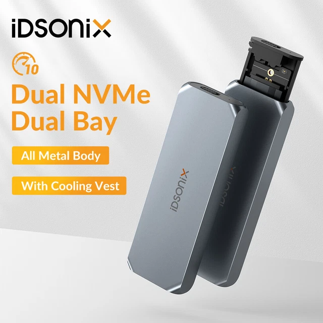 IDSONIX DUAL NVME PCIe Adapter M.2 NVMe SATA SSD Enclosure M Key PCIe ... IDSONIX DUAL NVME PCIe Adapter M.2 NVMe SATA SSD Enclosure M Key PCIe ...