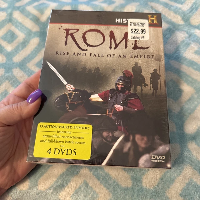 ROME: RISE AND Fall of an Empire (DVD, 2009, 4-Disc Set) History ...