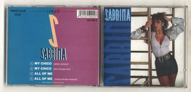 CD SINGLE SABRINA SALERNO Sabrina OTTIMO 1988 Cds singolo 4 tracks My ...