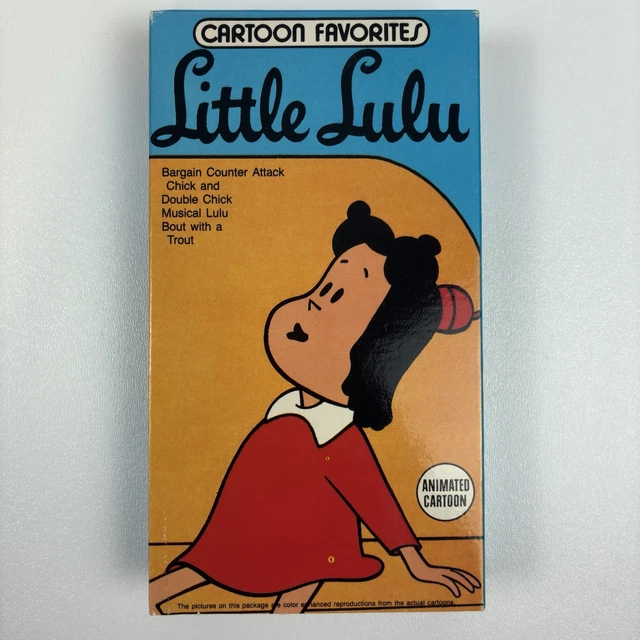 CARTOON FAVORITES LITTLE Lulu VHS Animated Cartoon Tested 1990 £16.04 ...