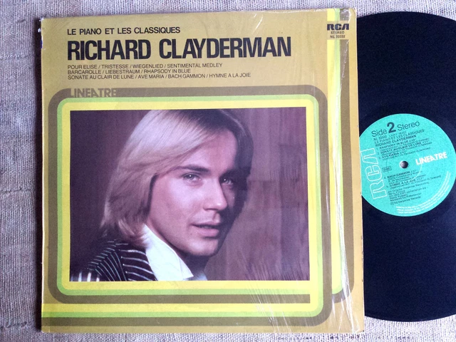 RICHARD CLAYDERMAN &&LE Piano Et Les Classiques"" LP RCA LINE THREE ITA ...