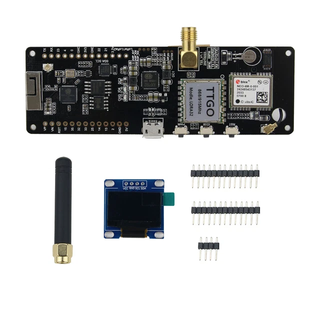 LILYGO TTGO T-BEAM V1.1 ESP32 module Bluetooth Wifi 868 MHz OLED GPS ... LILYGO TTGO T-BEAM V1.1 ESP32 module Bluetooth Wifi 868 MHz OLED GPS ...