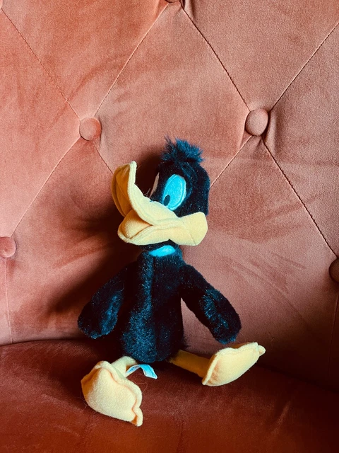 PELUCHE VINTAGE 1995 Warner Bros Studio Store Daffy Duck 27 cm EUR 12 ...