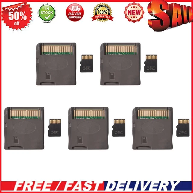R4 VIDEO GAME Memory Card for Nintend NDS NDSL Flashcard Adapter (w/2GB ...