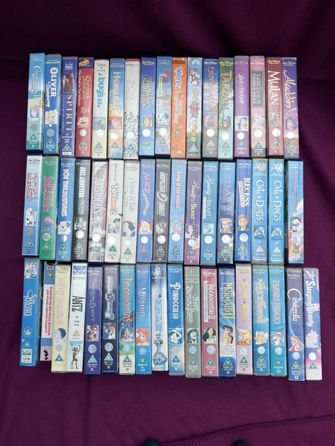 MASSIVE DISNEY & Family VHS Collection – 40+ Titles (PAL, UK) £31.90 ...