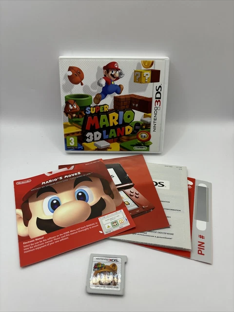 SUPER MARIO 3D Land - Nintendo 3DS Complete With Manual & Nintendo Club ...