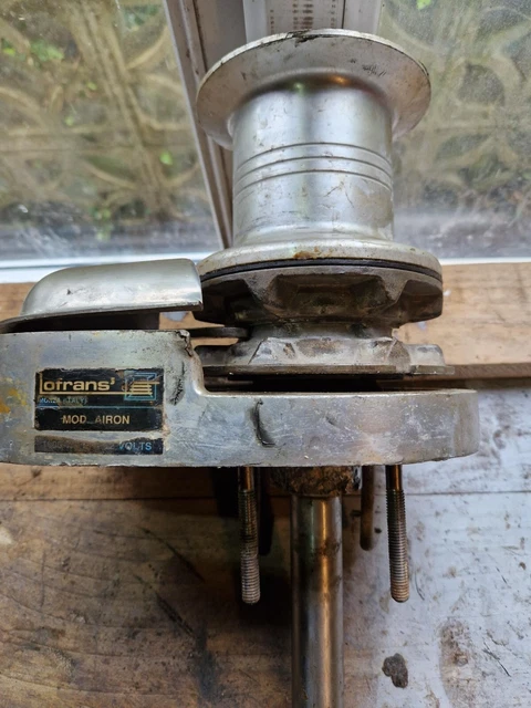 12V ANCHOR WINDLASS Lofrans Airans 1000 watt 8mm not working £20.00 ...