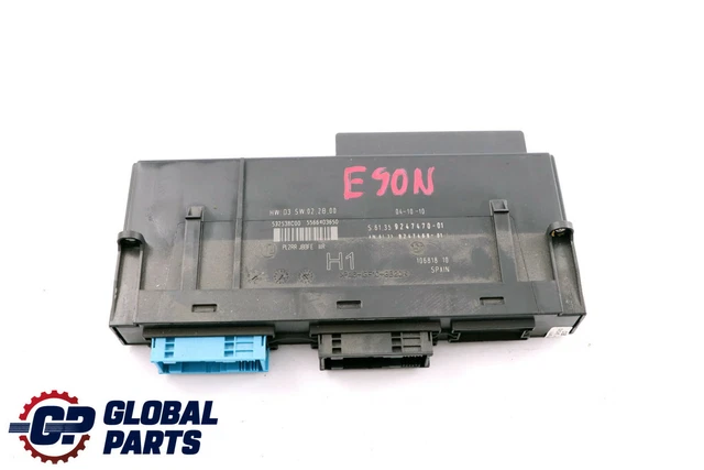 BMW 3 SERIES E90 LCI Junction Box Body Control Module Unit 61359247470 ...