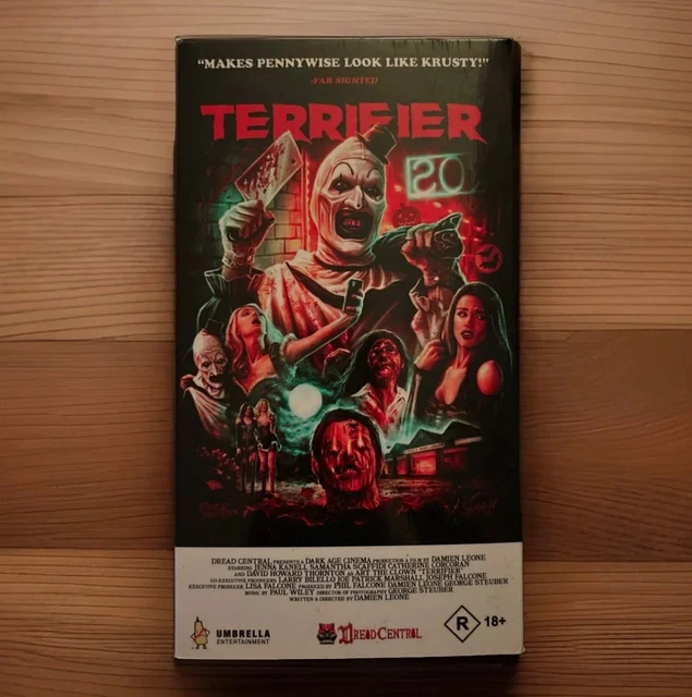 TERRIFIER [PAL] VHS - Official Australian Release - Not Currently In ...