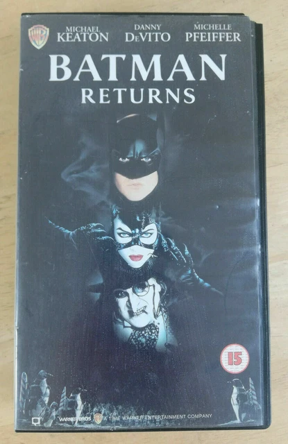 BATMAN RETURNS MICHAEL Keaton Danny DeVito ( VHS Video Tape) £7.94 - PicClick UK