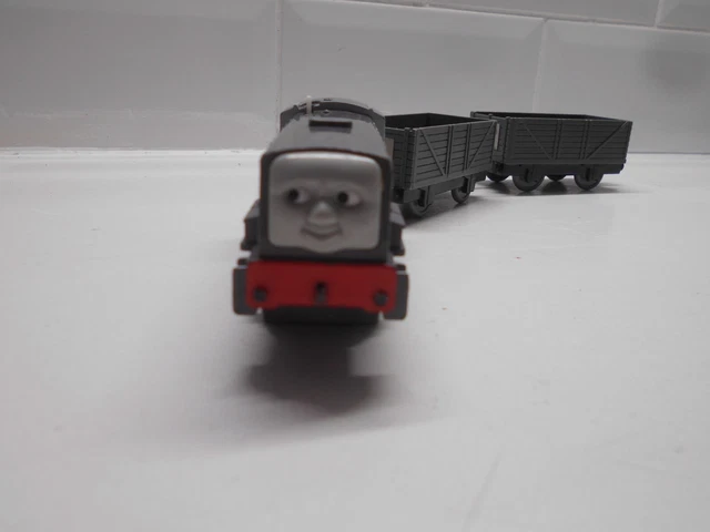 TOMY TRACKMASTER THOMAS the tank engine train dennis & troublesome ...