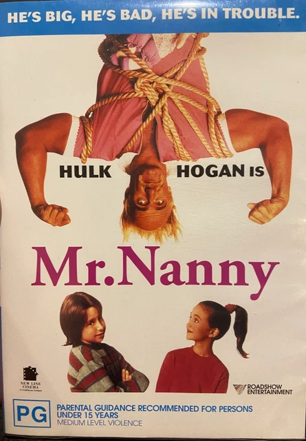 MR NANNY REGION 4 DVD (1993 Hulk Hogan family comedy movie) $44.95 ...