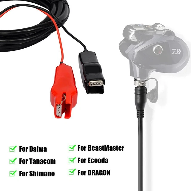 CONNECTION LINE FOR Shim ano/Daiwa Power Cord Electric Fishing Reel ...